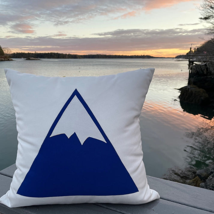 Sugarloaf Mountain Ski Resort Pillow – Harpswell Island Designs